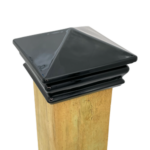 Stained Glass Fence Post Caps - Glass Post Caps